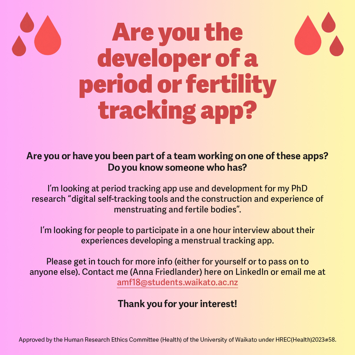Seeking period and fertility tracking app developers – Software ...